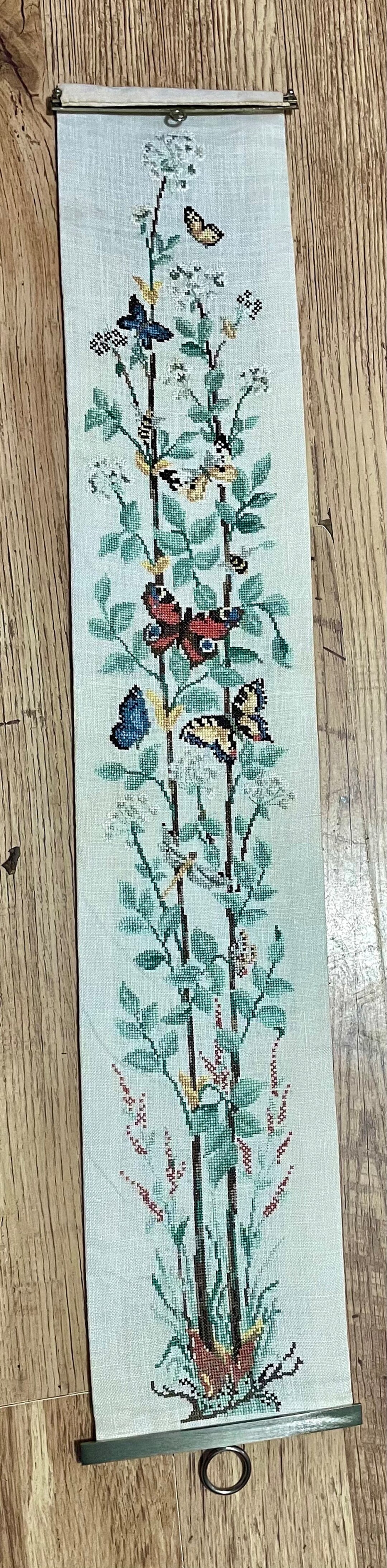 Vintage Embroidered Bell Pull 40x7 Inch - Etsy