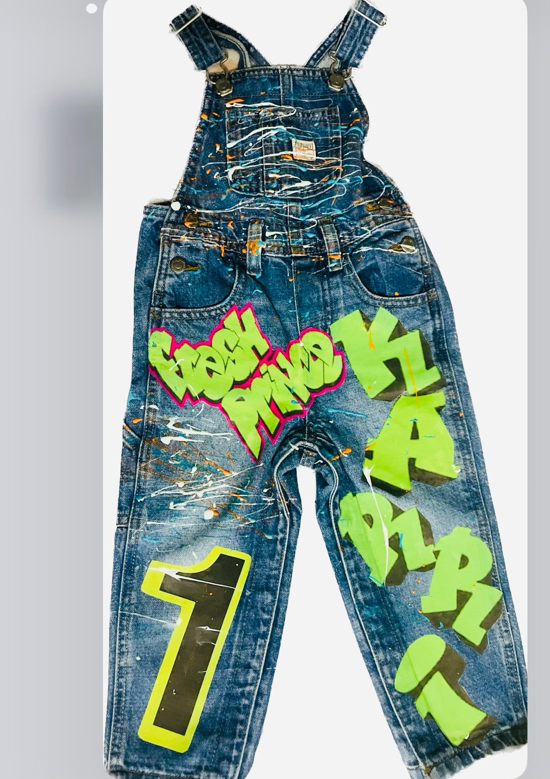 Fresh Prince Boy Birthday Overalls, Custom Jean Overalls, Personalized ...