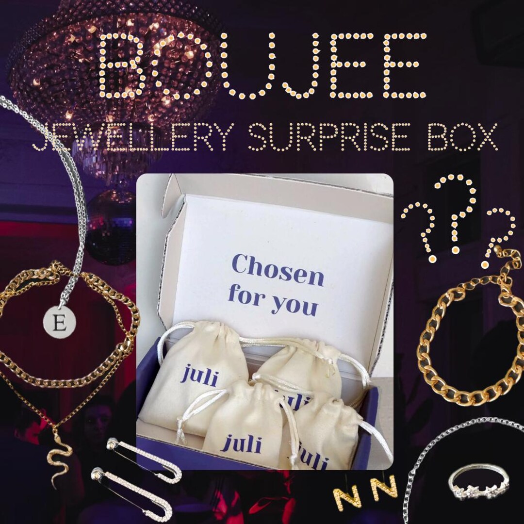 Boujee Surprise Jewellery Mystery Box, Blind Jar, Grab Bag, Style ...