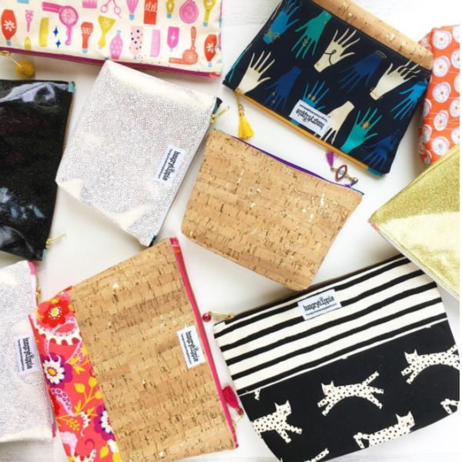 Easy Zipper Cases PDF Sewing Pattern With Video | Etsy