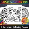 Fossa Adventures Printable Coloring Pages, 5 Pages, A4 & Letter Size ...