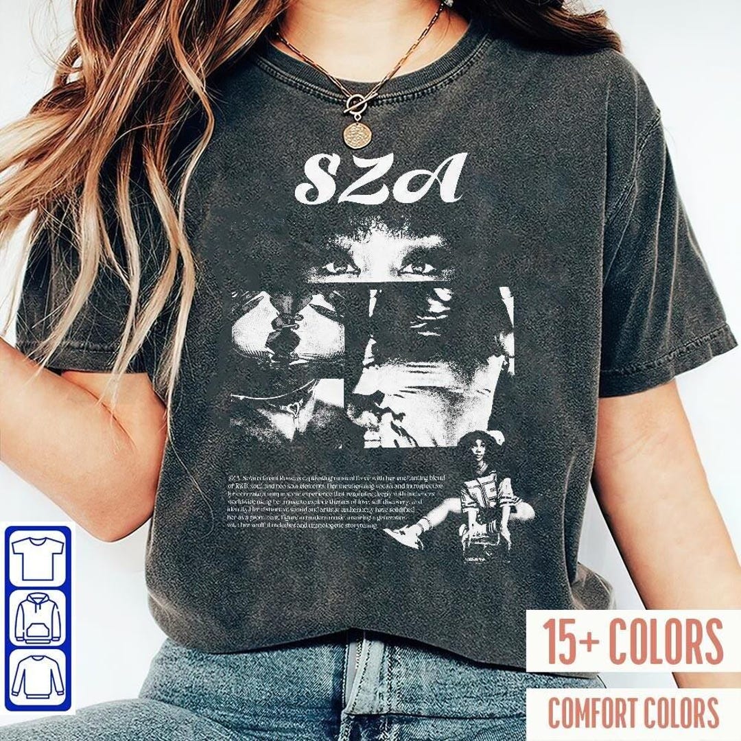 Vintage SZA Shirt, SZA SOS Tour Shirt, Kill Bill Shirt, Tracklist Shirt ...
