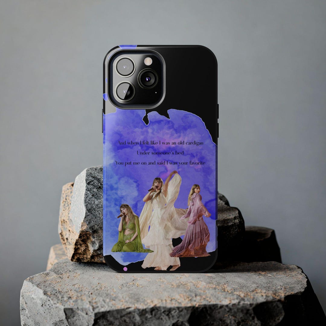 Eras Tour Phone Case, Taylor Aesthetic Phone Case, Lyrics Phone Case ...