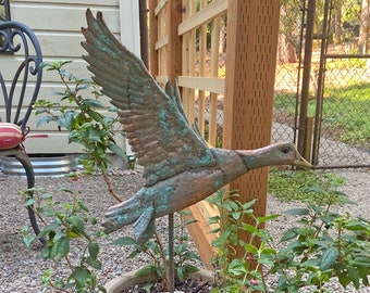 Copper Duck Wall Art - Etsy