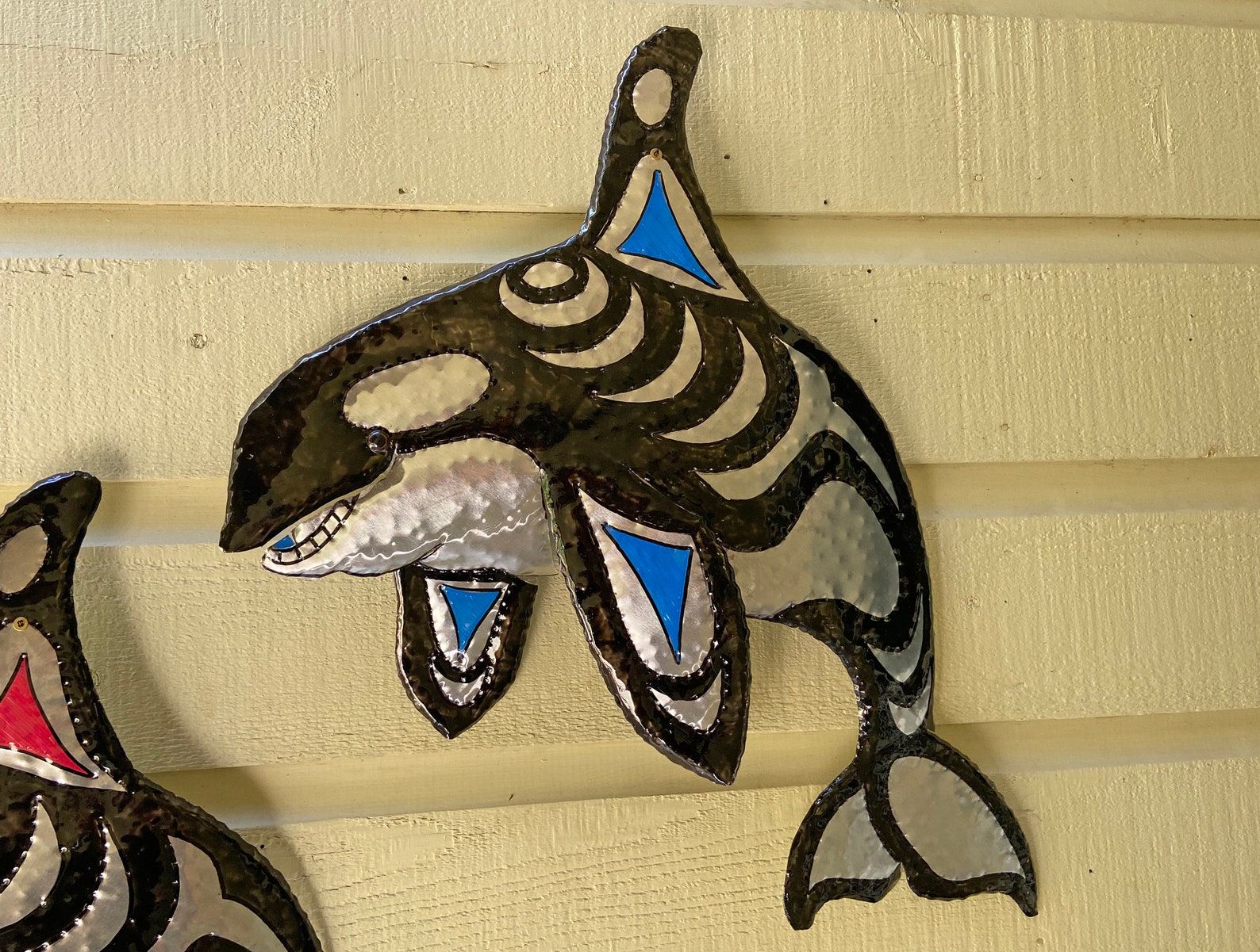 DESIGN YOUR OWN - Orca Spirit Killer Whale Sculpture - Aluminum Metal ...
