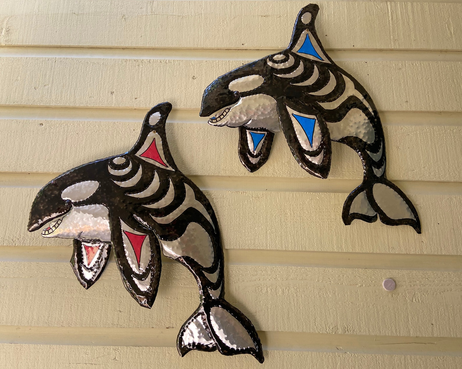 DESIGN YOUR OWN - Orca Spirit Killer Whale Sculpture - Aluminum Metal ...