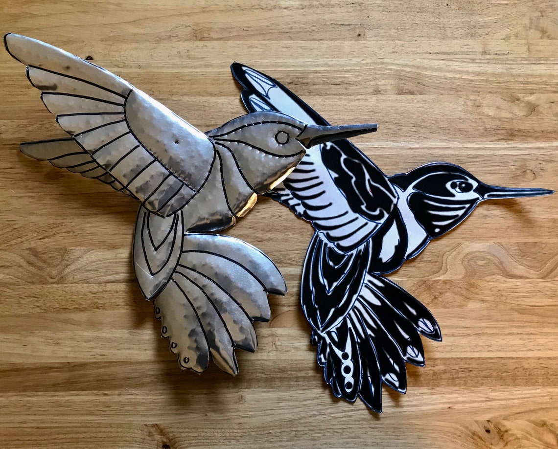 DESIGN YOUR OWN Hummingbird Spirit Aluminum Metal Bird - Etsy