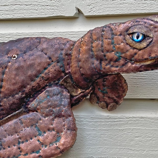 Copper Turtle Wall Art - Etsy