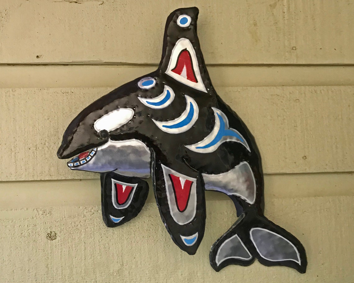DESIGN YOUR OWN - Orca Spirit Killer Whale Sculpture - Aluminum Metal ...