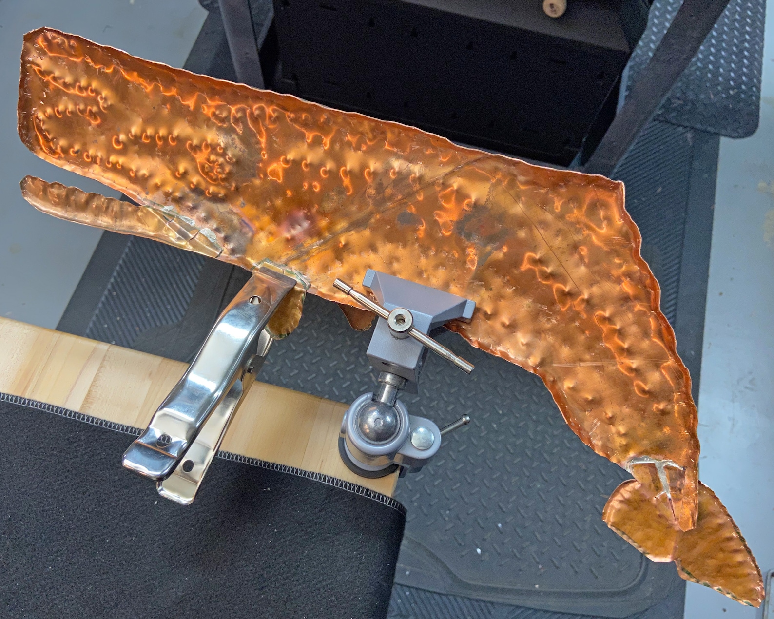 Large Sperm Whale Salvaged Mixed Copper Metal Marine Mammal Sea ...