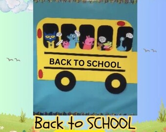 Bulletin Board Kit Back to School Get in Gear for a Groovy Year Retro ...