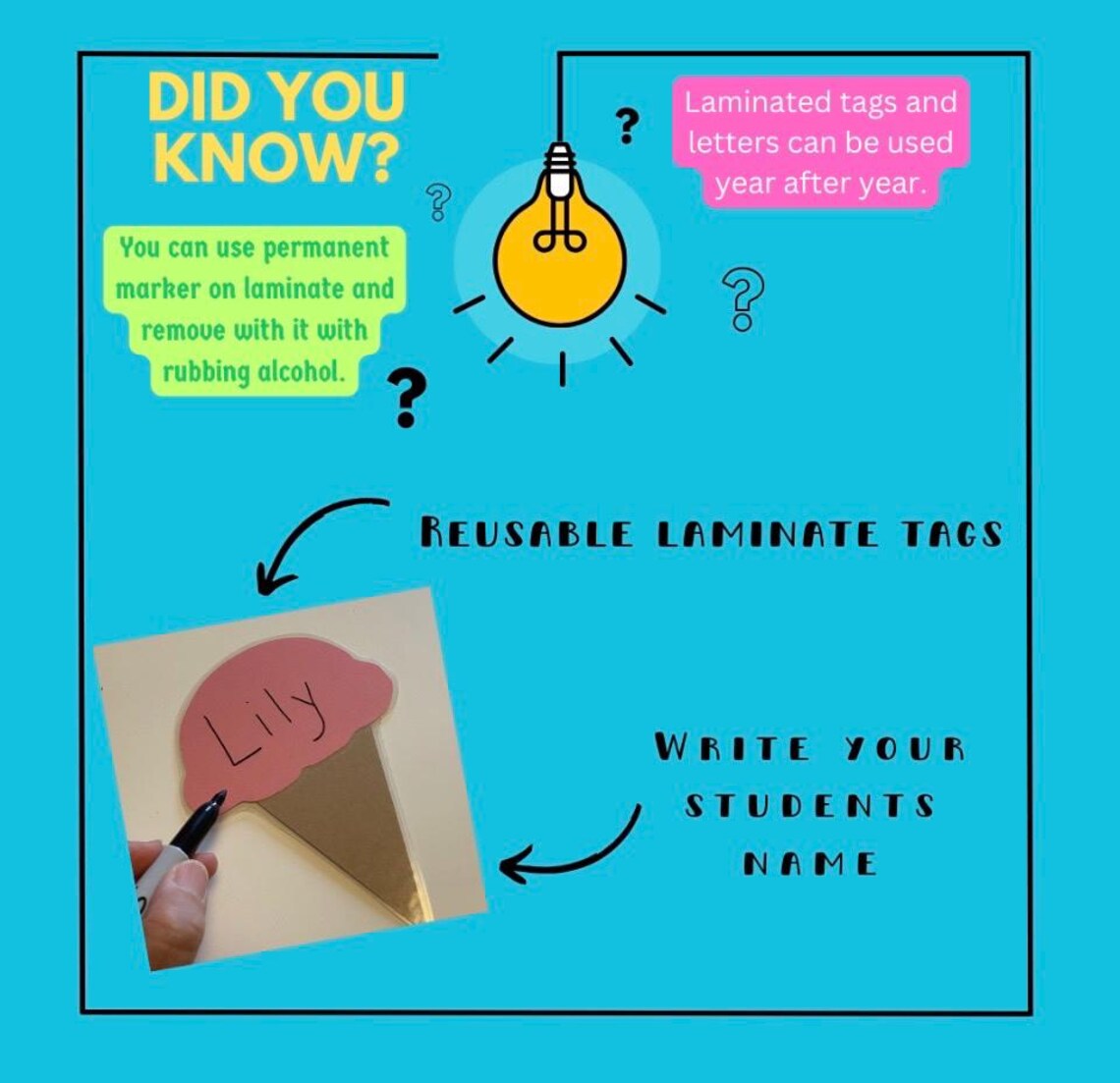 Bulletin Board Kit Back to School Ready for a Sweet Year Ice Cream ...