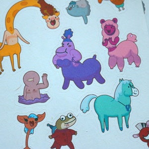 Centaurworld Sheet Bujo Stickers Centaurworld Themed - Etsy
