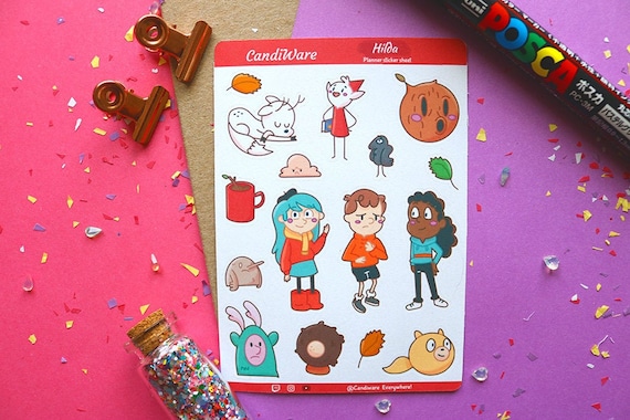Hilda Sticker Sheet Sticker Sheet Planner Stickers - Etsy