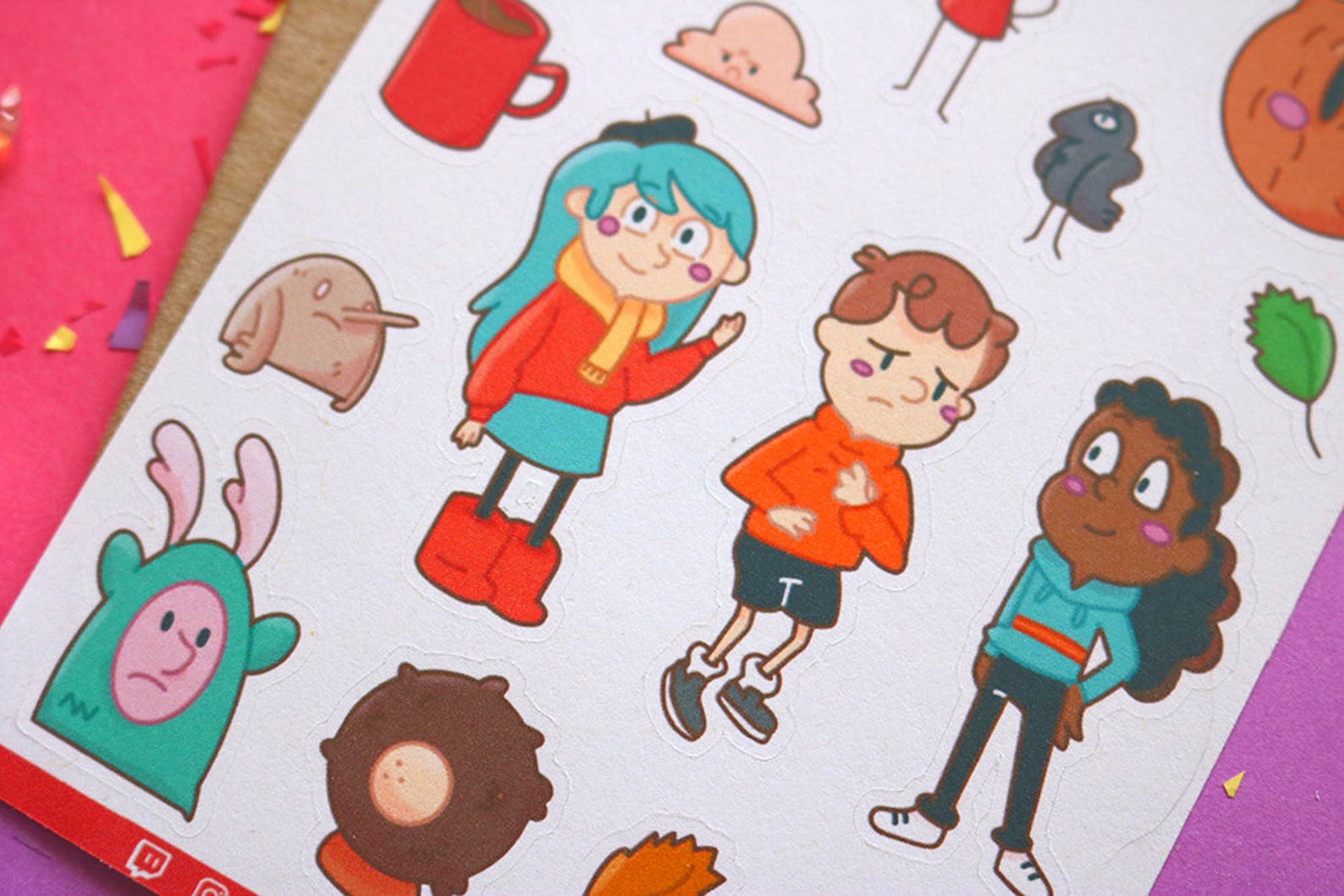 Hilda Sticker Sheet Sticker Sheet Planner Stickers | Etsy