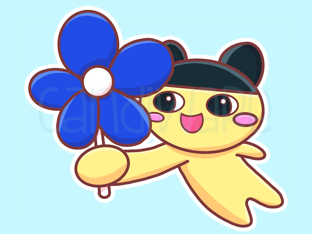 Mametchi Tamagotchi Sticker Kawaii Tama Sticker Cute Sticker Bullet ...