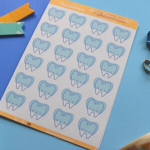 Invisalign Change Aligner Reminder - Cute Planner Stickers - Weekly ...