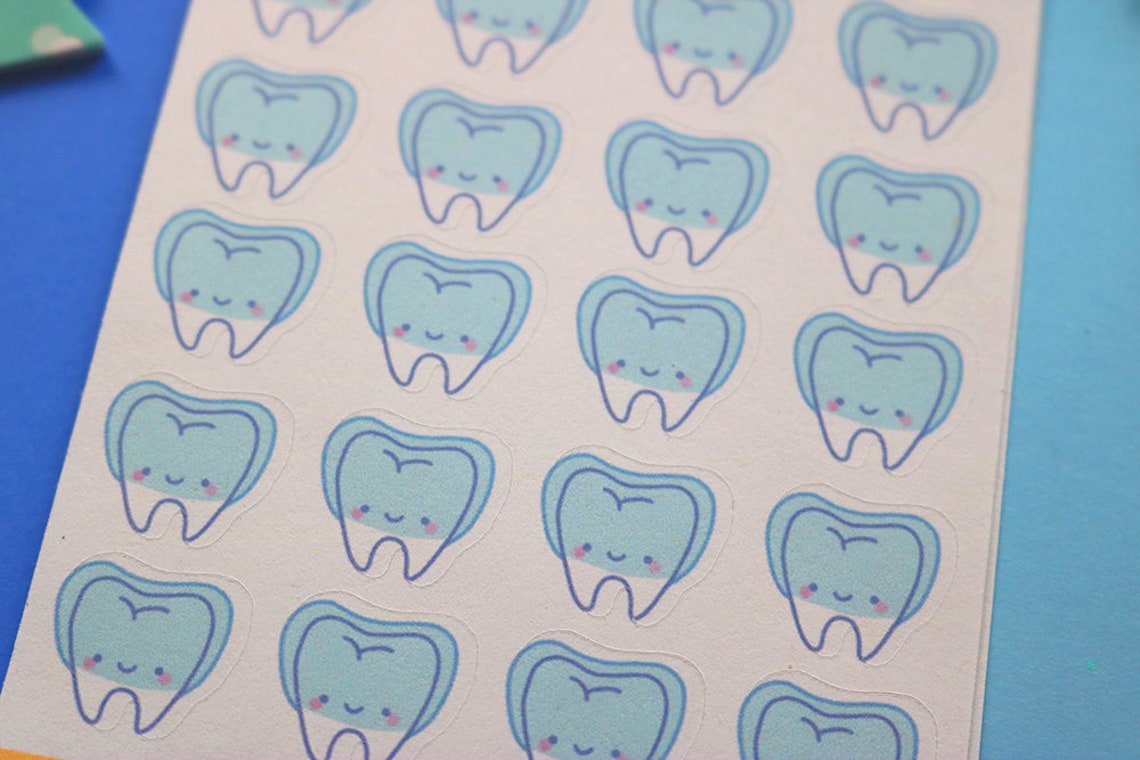 Invisalign Change Aligner Reminder Cute Planner Stickers - Etsy