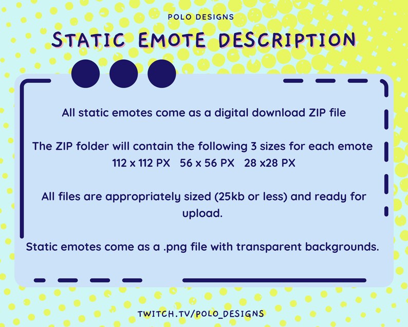 Mr. Peeks Static 6 Pack Twitch Emote Bundle - Etsy