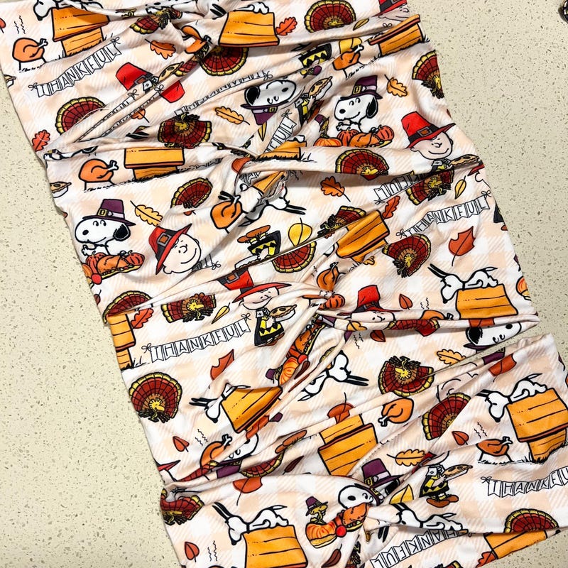 Snoopy Thanksgiving - Etsy