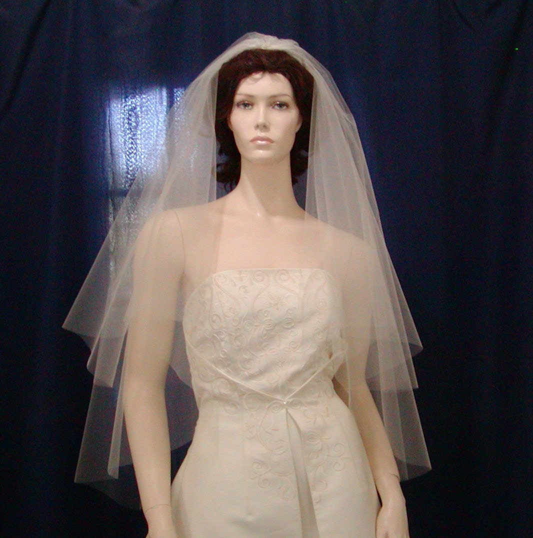 Soft Circle of Tulle Wedding Veil Various Lengths Available - Etsy
