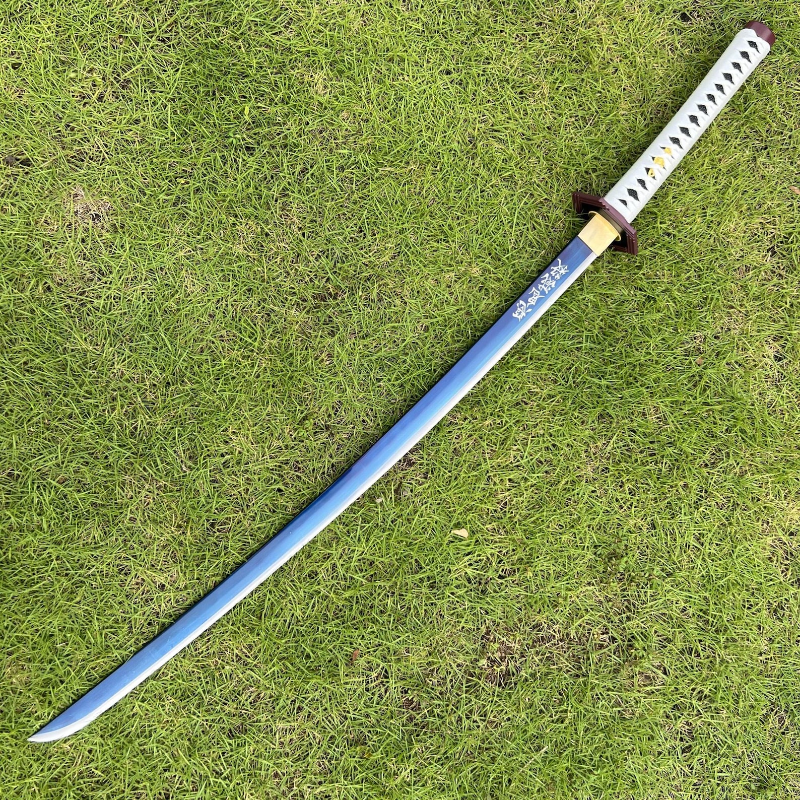 Giyu Tomioka Katana, Demon Slayer Anime Cosplay Sword - Etsy