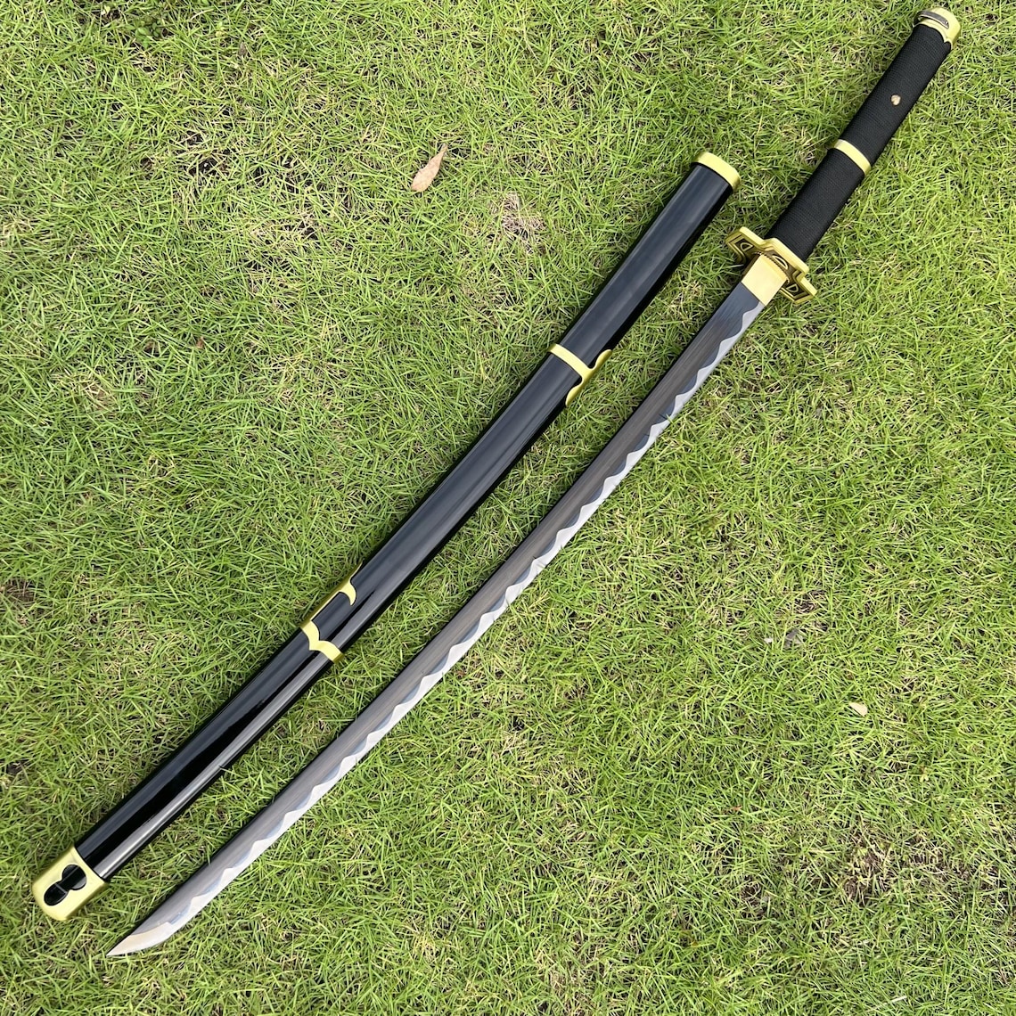 Set 4 Pcs Swords,one Piece Zoro Swords,roronoa Zoro Katana,wado ...