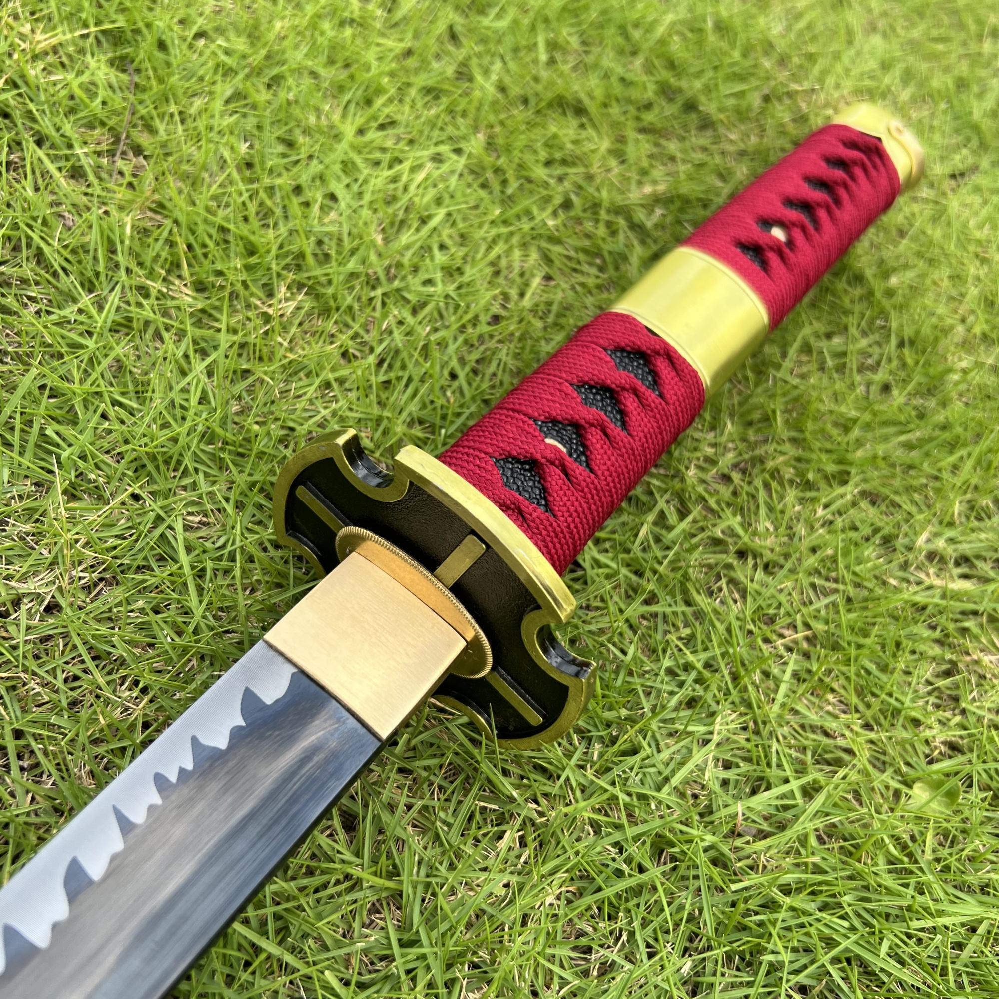 One Piece Zoro Swords,japanese Swords,handmade Sword,anime Sword,sandai ...