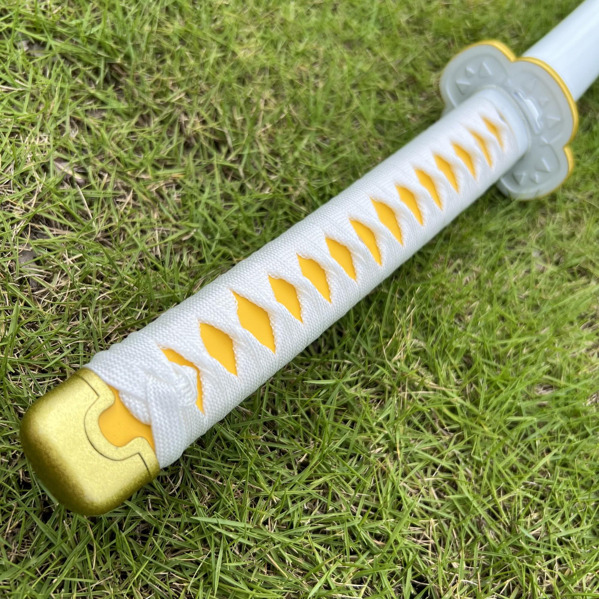 Zenitsu Agatsuma Katana, Handmade Demon Slayer Cosplay Sword - Etsy