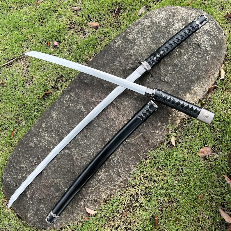 Handmade Katana Sword Set: Two-in-one Sheath, High Fierce Steel - Etsy