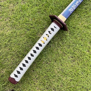 Giyu Tomioka Katana, Demon Slayer Anime Cosplay Sword - Etsy Australia