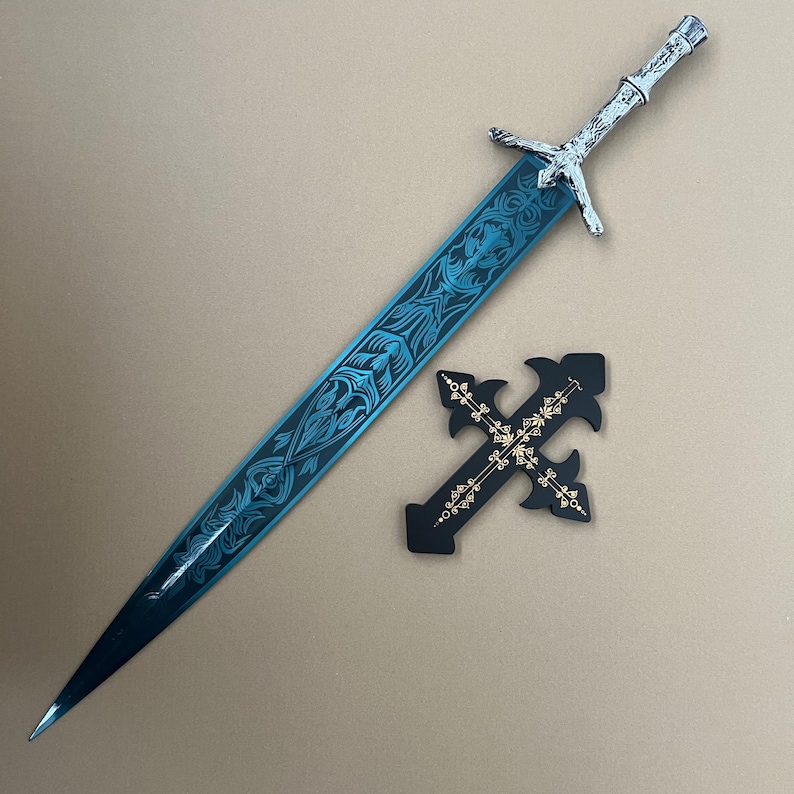 Full Metal Dark Moon Sword/moonlight Greatsword,elden Ring Sword ...