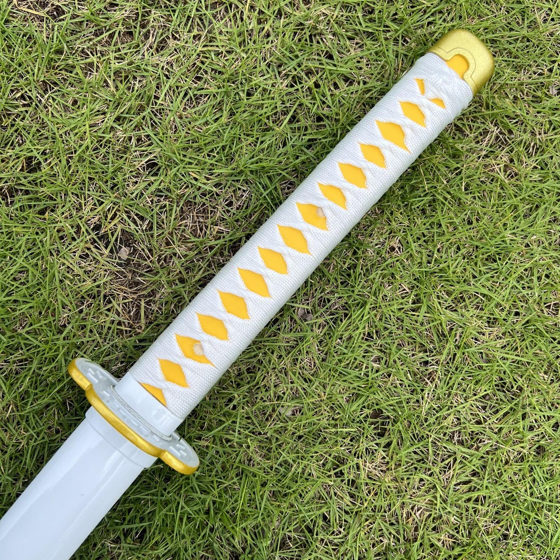 Zenitsu Agatsuma Sword,demon Anime Cosplay Slayer Katana,kimetsu No ...