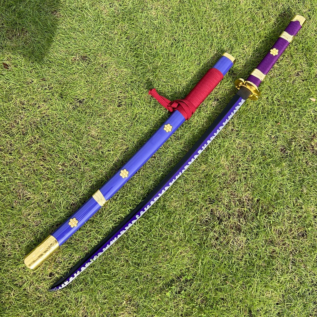 Handmade Anime Sword: One Piece Zoro Yama Enma Katana - Etsy