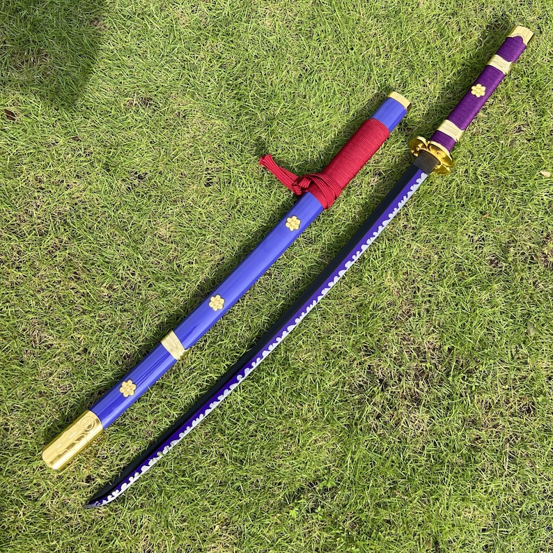 Handmade Anime Sword: One Piece Zoro Yama Enma Katana - Etsy