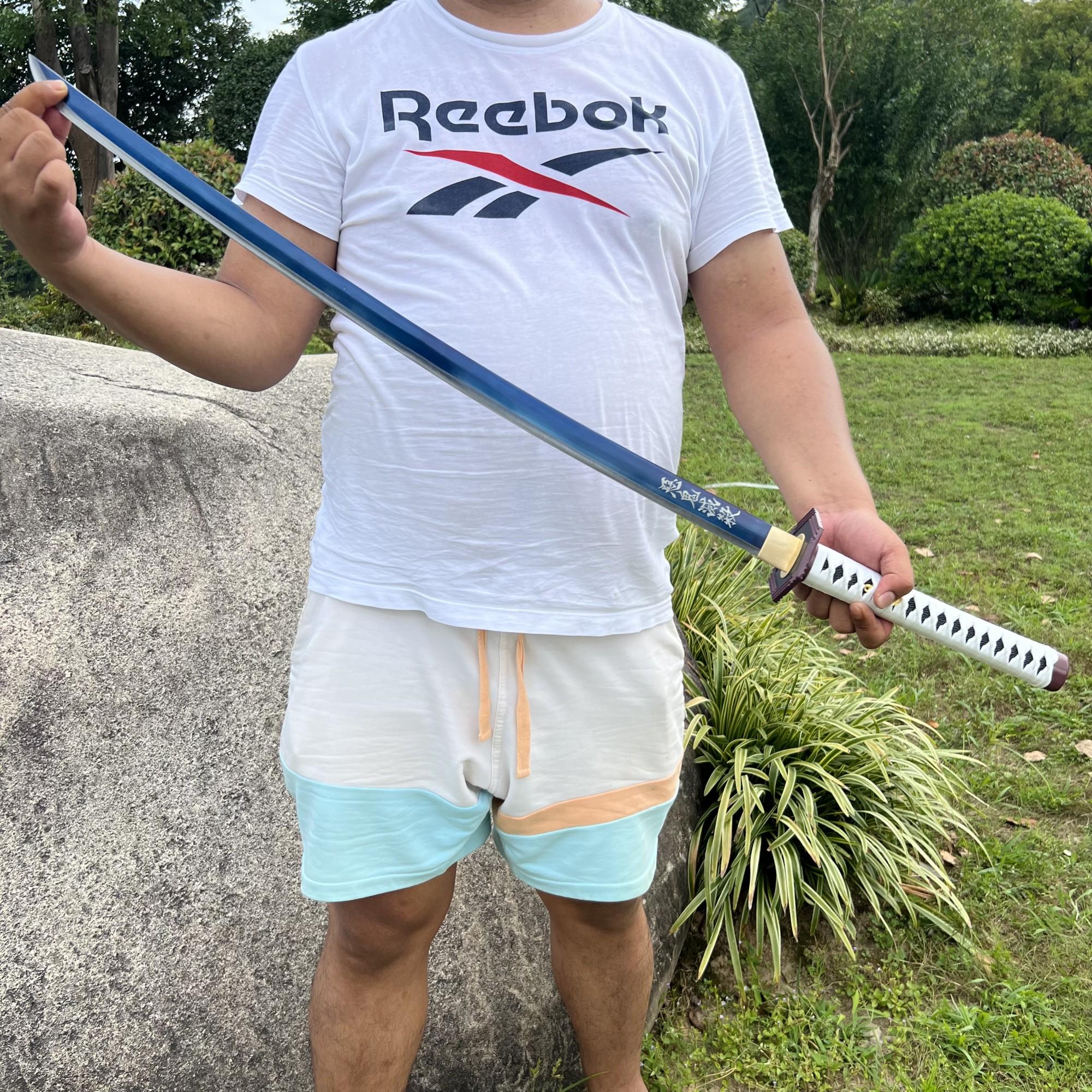 Giyu Tomioka Sword,demon Anime Cosplay Slayer Katana,kimetsu No Yaiba ...