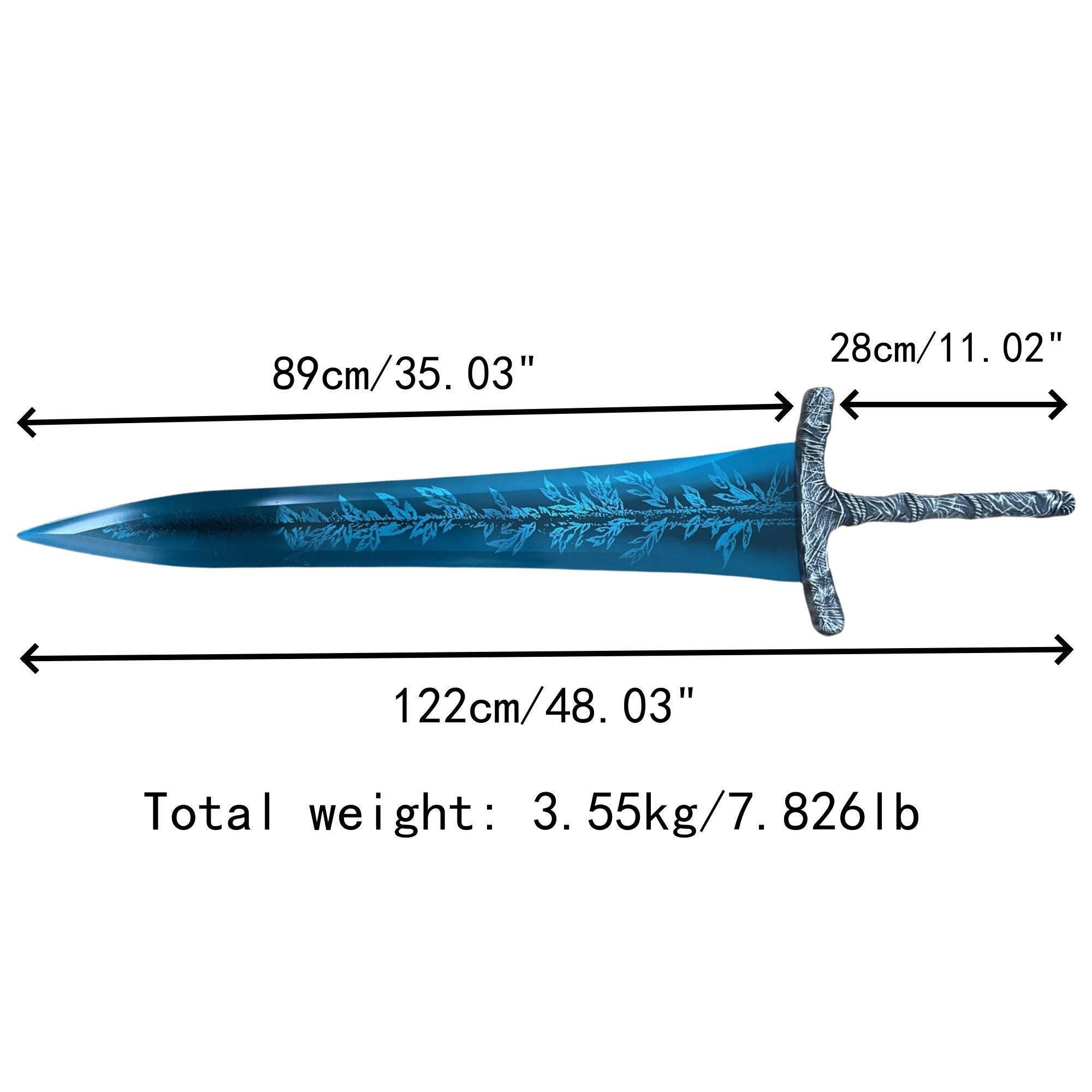Full Metal Dark Moon Sword/moonlight Greatsword,elden Ring Sword ...