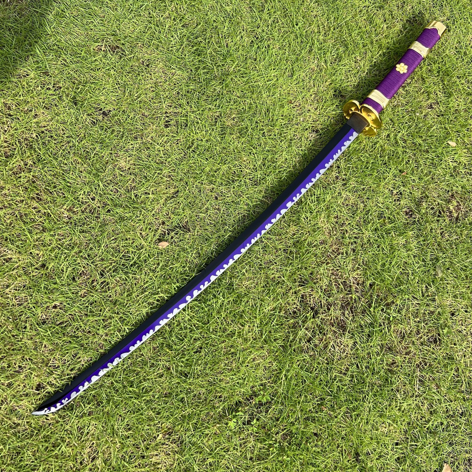 Handmade Anime Sword: One Piece Zoro Yama Enma Katana - Etsy