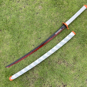 Kyojuro Rengoku Sword,demon Anime Cosplay Slayer Katana,kimetsu No ...