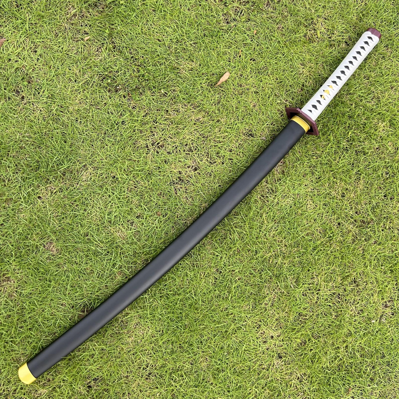 Giyu Tomioka Katana, Demon Slayer Anime Cosplay Sword - Etsy
