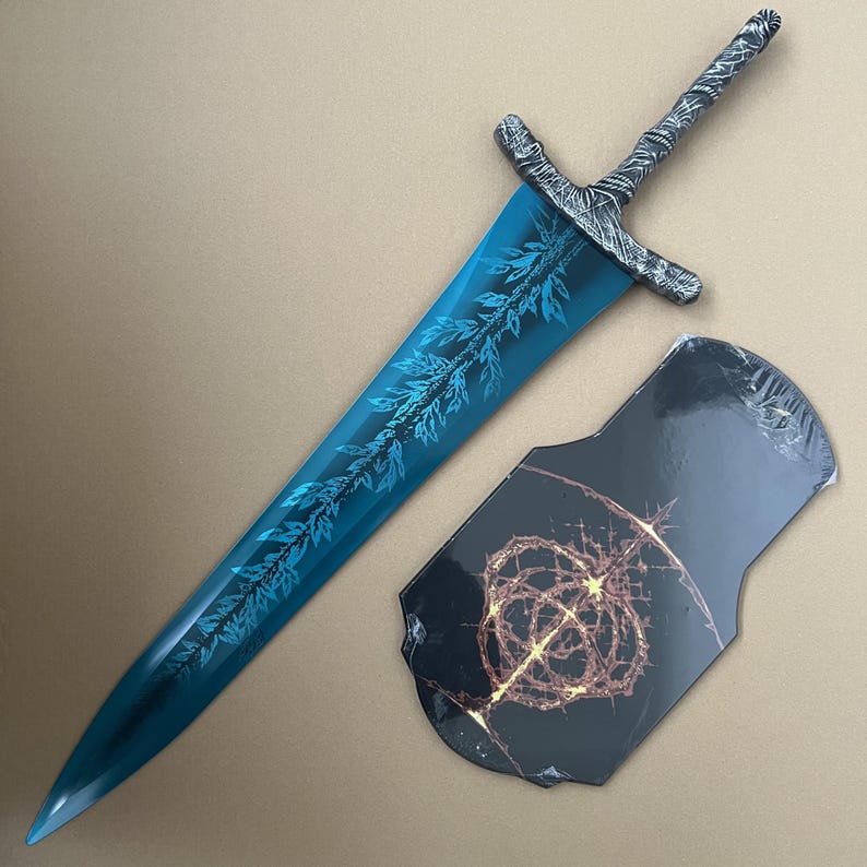 Full Metal Dark Moon Sword/moonlight Greatsword,elden Ring Sword ...