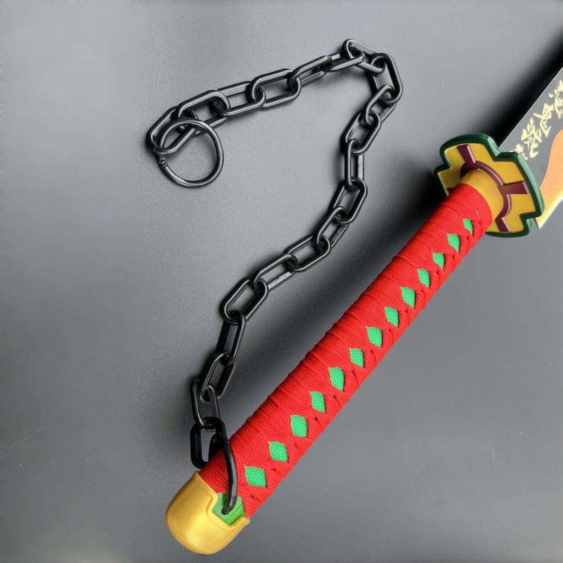 Uzui Tengen Sword,demon Anime Cosplay Slayer Katana,kimetsu No Yaiba ...