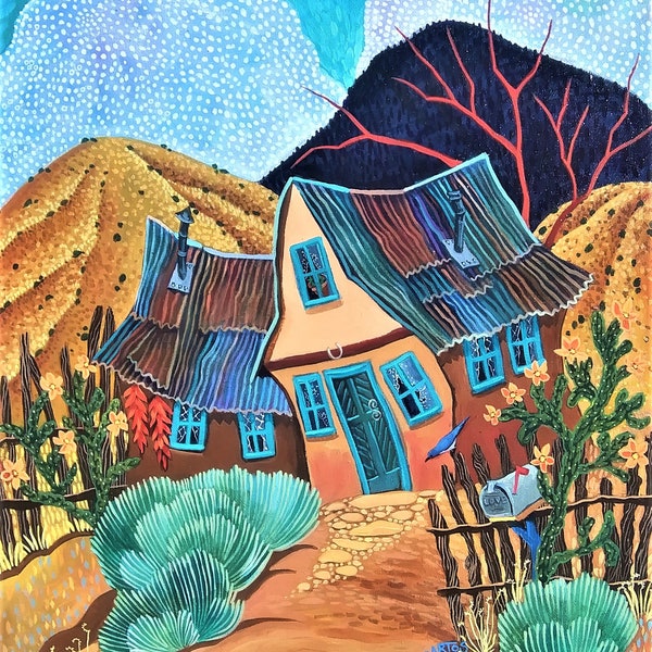 Adobe Birdhouse - Etsy