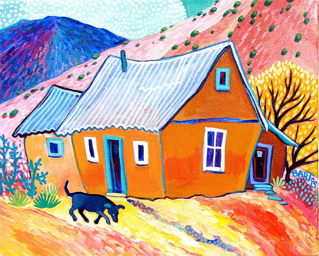 Perro Azul (blue Dog) - Etsy