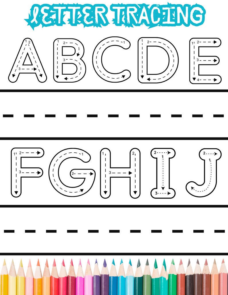 Preschool Readiness Workbook: Digital Download - Etsy