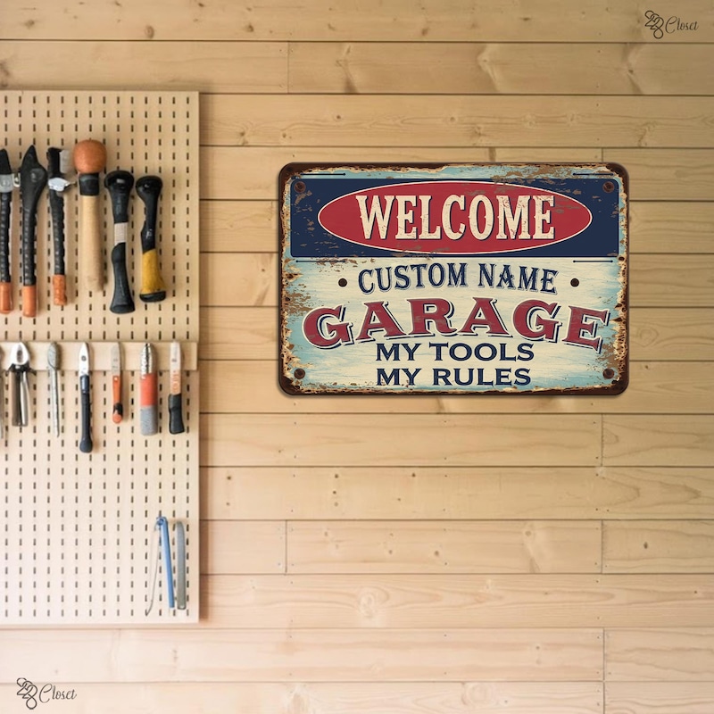 Rustic Man Garage - Etsy