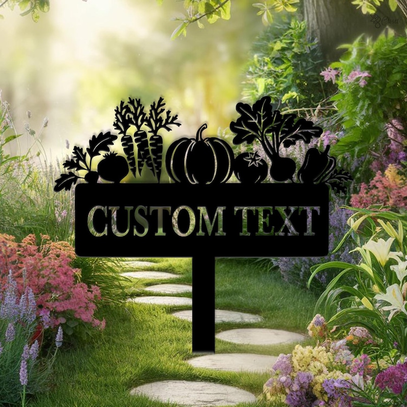Custom Garden Signs - Etsy