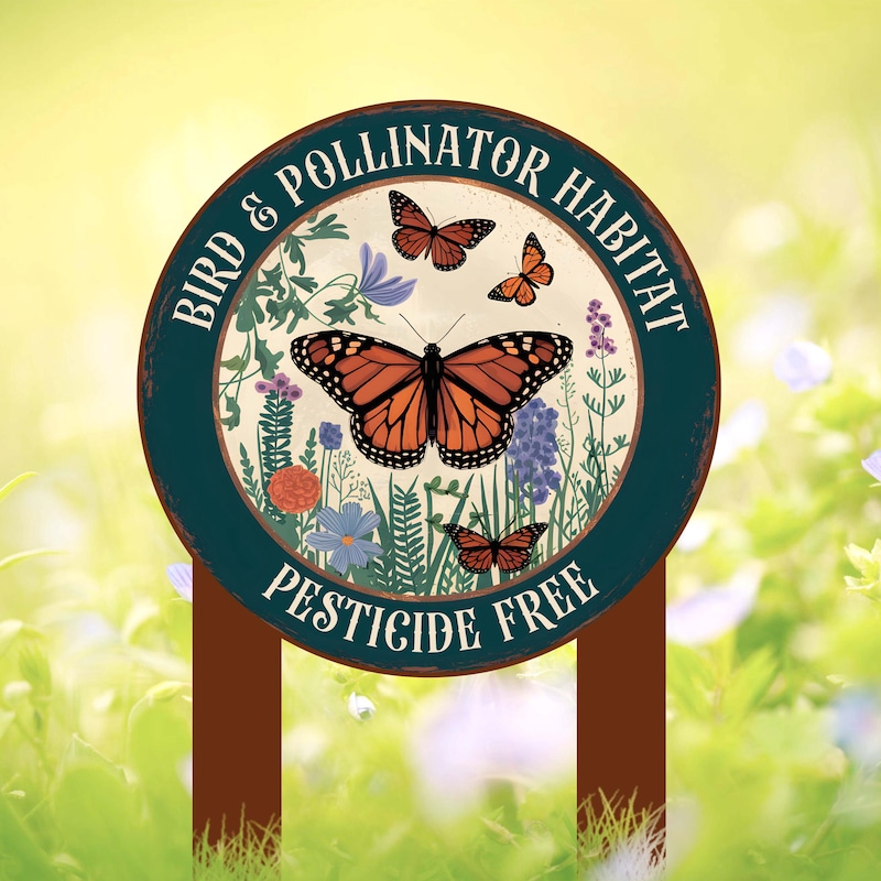 Pollinator Sign - Etsy