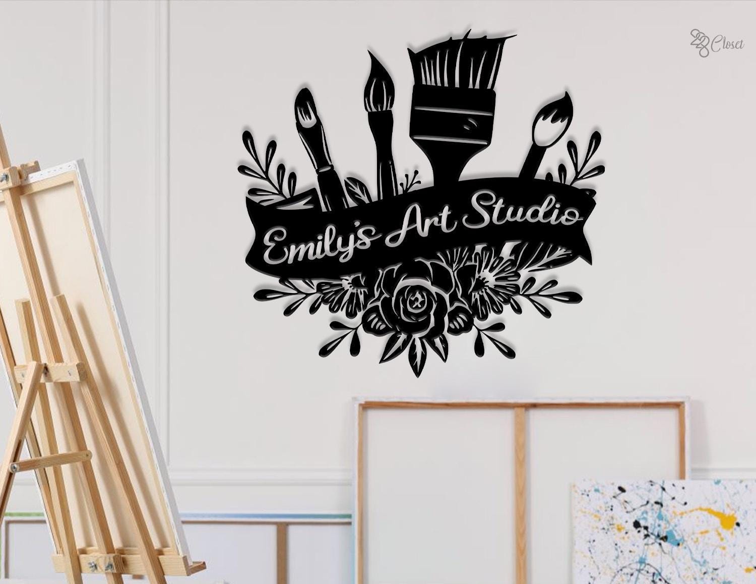 Custom Art Room Sign, Art Studio Sign, Personalized Artist Name Sign ...