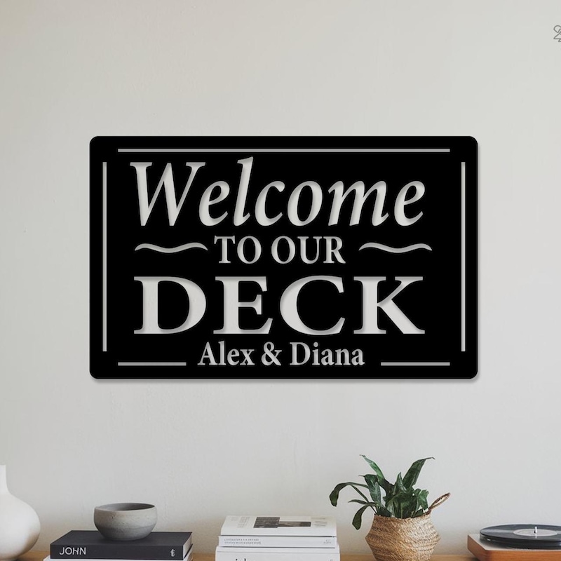 Deck Sign - Etsy